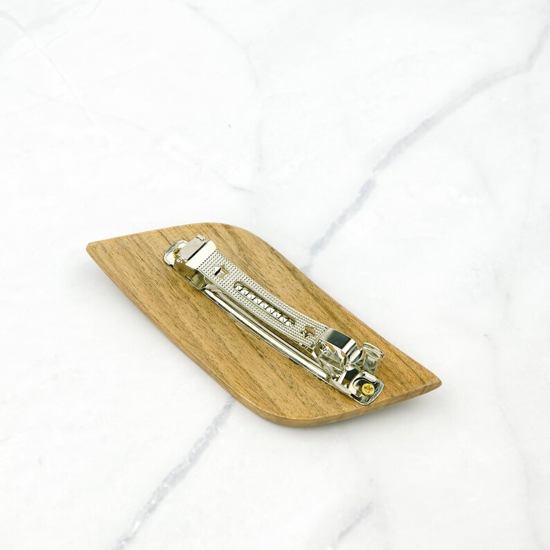 Hand-painted Wooden Decorative Hair Clips Hair Accessories | Etsy