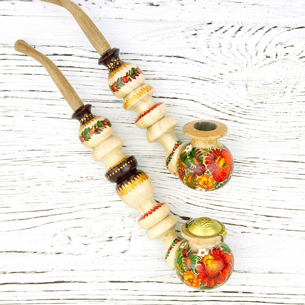 Wooden Smoking Pipe - Etsy