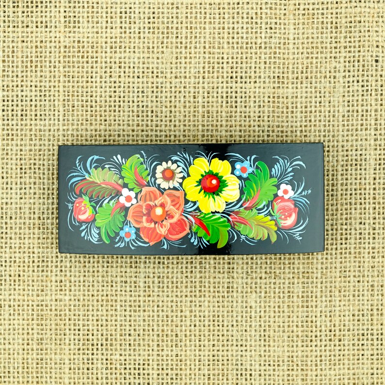 Hand-painted Wooden Decorative Hair Clips Hair Accessories - Etsy