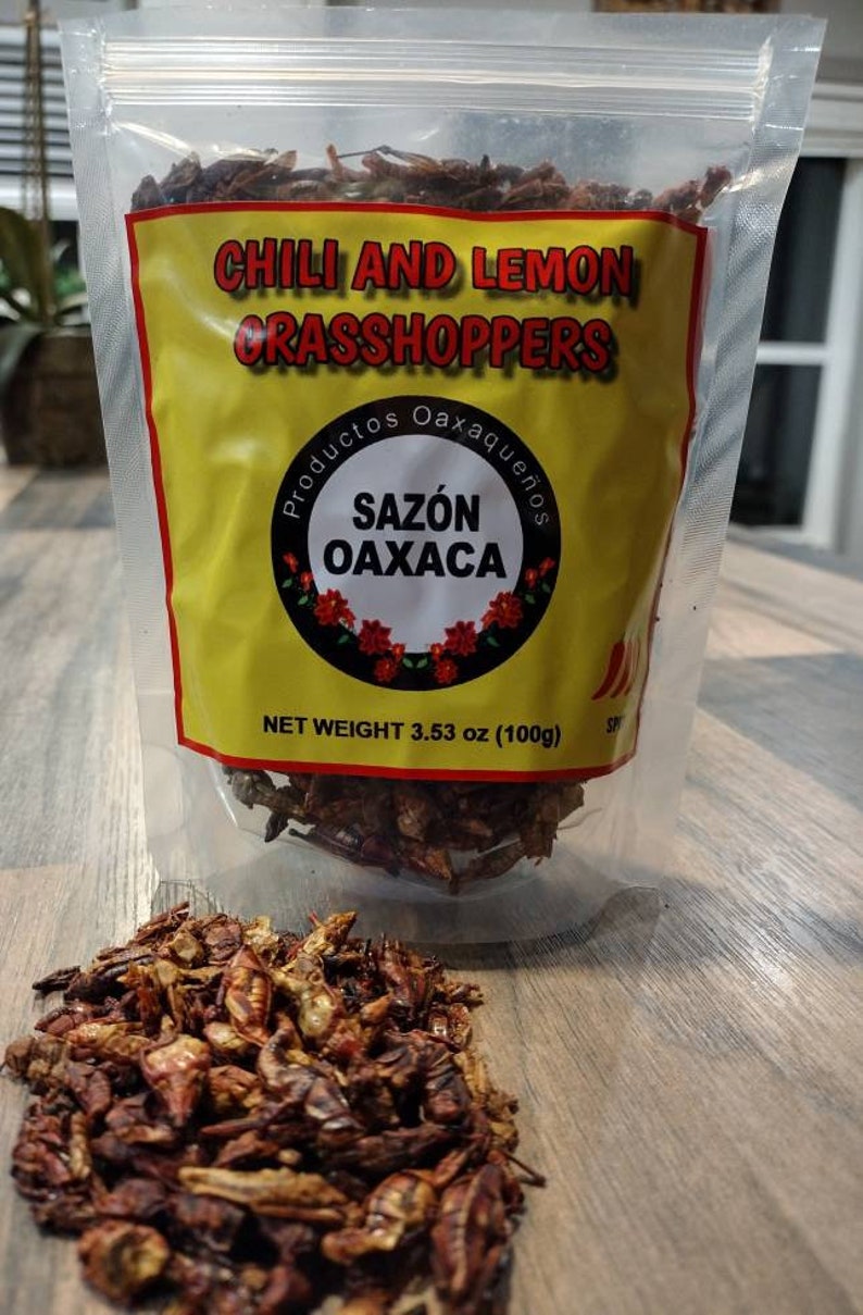 Chapulines Con Chile Y Limon/ Chili and Lemon Grasshopper (grasshoppers ...