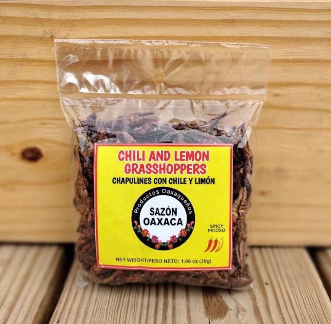 Chapulines Con Chile Y Limon Chili and Lemon Grasshoppers (grasshoppers ...