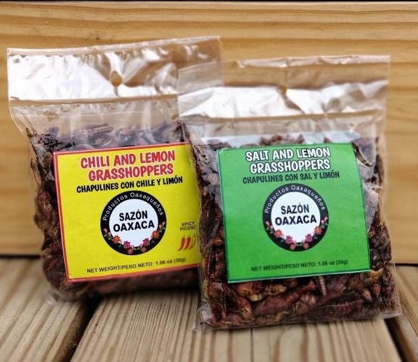 Duo Chapulines Con Sal Y Limon Y Chile Y Limon - Salt and Lemon and ...