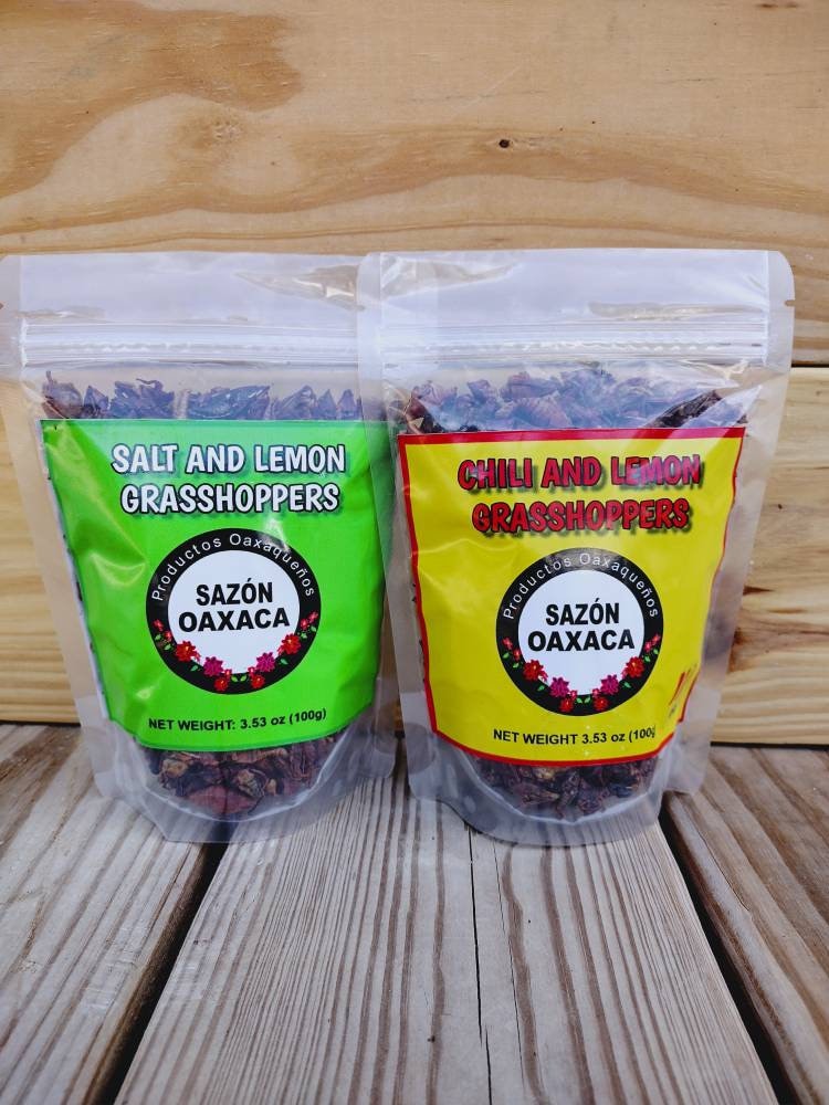 Chapulines Con Chile Y Limon Y Sal Y Limon/ Chili and Lemon and Salt ...