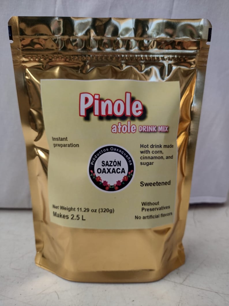 Atole De Pinole En Polvo Powdered Pinole Atole Drink Mix From Oaxaca ...
