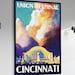 Union Terminal Cincinnati Vintage Travel Poster Reproduction - Etsy