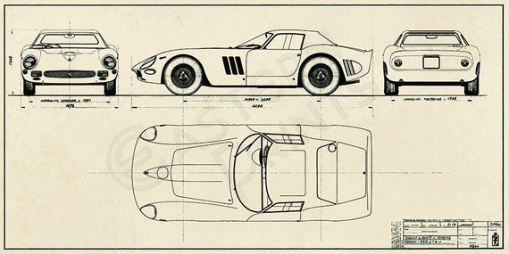 Ferrari Blueprint