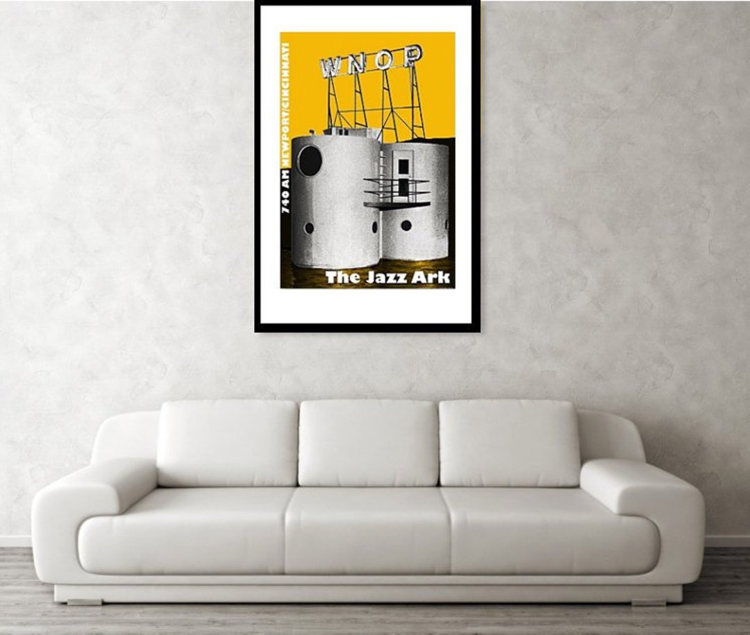 WNOP "the Jazz Ark" Newport, Kentucky Art Print - Etsy