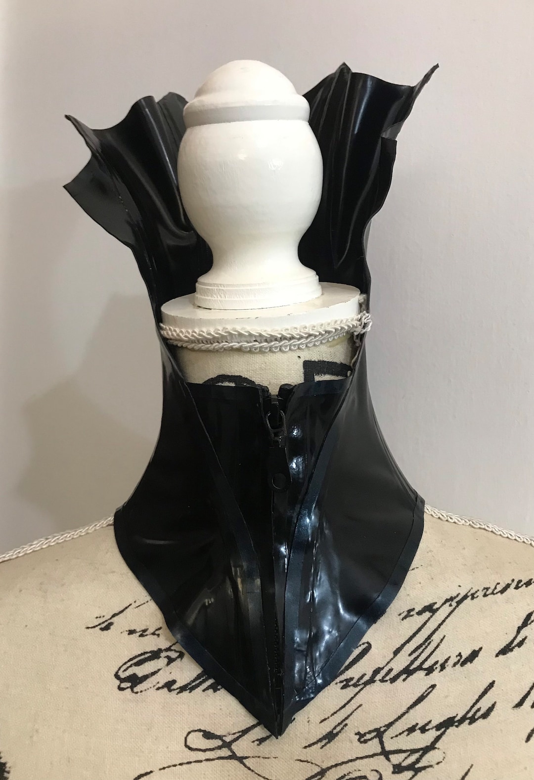 Latex Neck Corset - Etsy