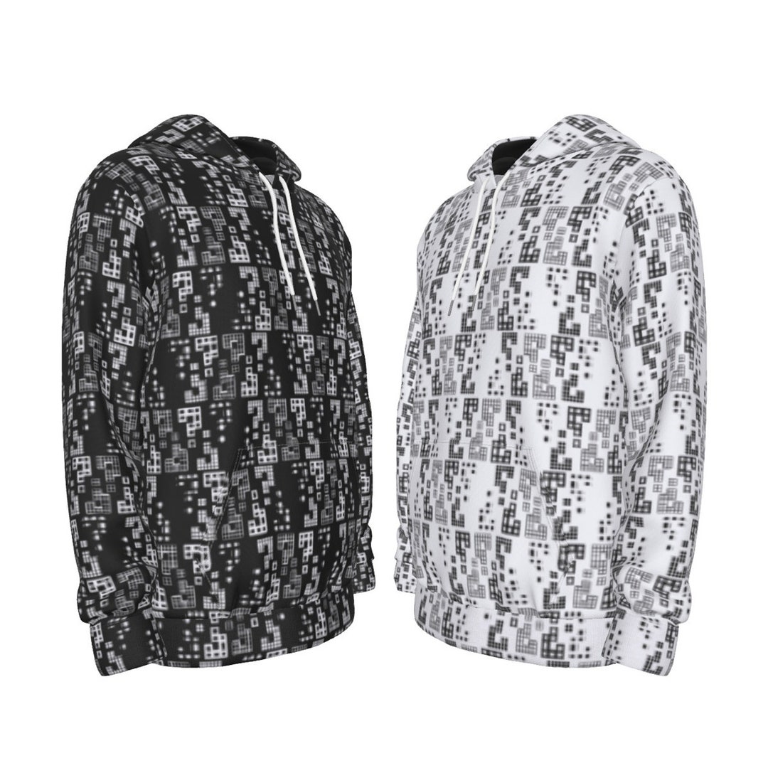 Tipper Hoodie Question Mark Festival Clothing Black and White Choose ...