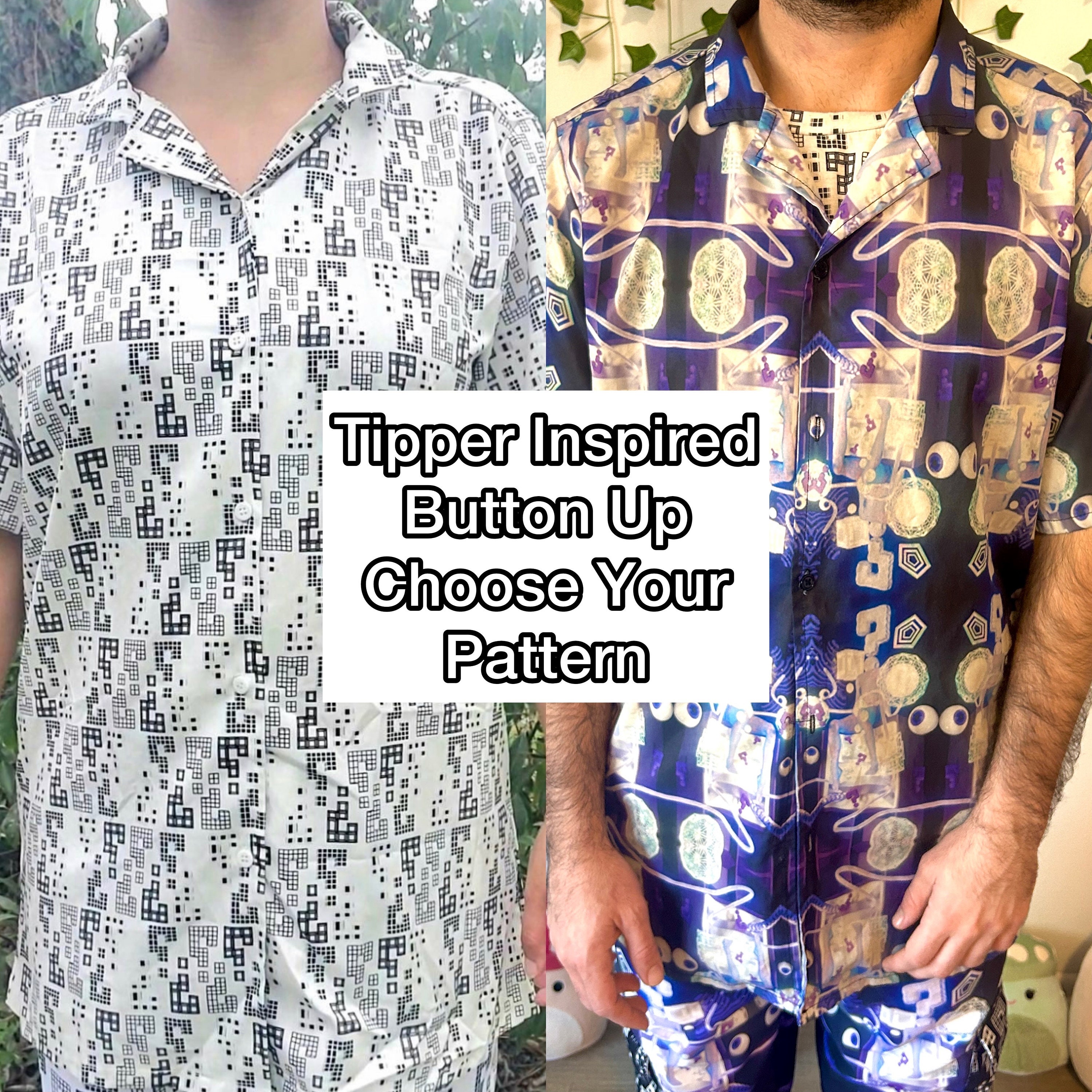 Tipper Question Mark Button up Shirt Funktion One Cicada Suwannee Mens ...