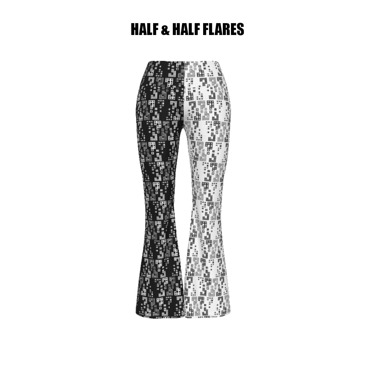 Question Mark Flare Bell Bottom Yoga Pants Rendezvous Festival Outfit ...