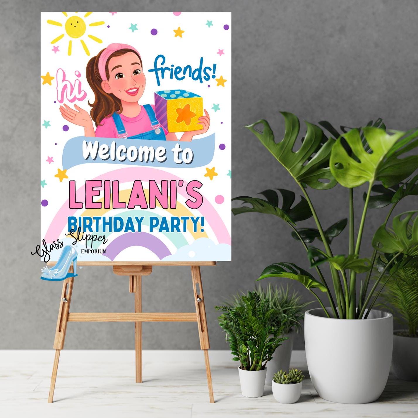 Ms. Rachel Welcome Sign, Ms. Rachel Birthday, INSTANT DOWNLOAD, Canva ...