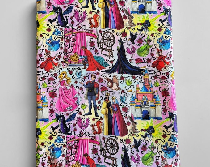Disney Character Fabric, Cotton Knit, High Quality Fabric, Custom ...