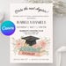 Class of 2025 Graduation Announcement, Canva Template, Senior Grad ...