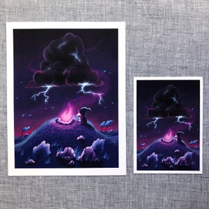 Thundercloud Kid Art Print - Etsy