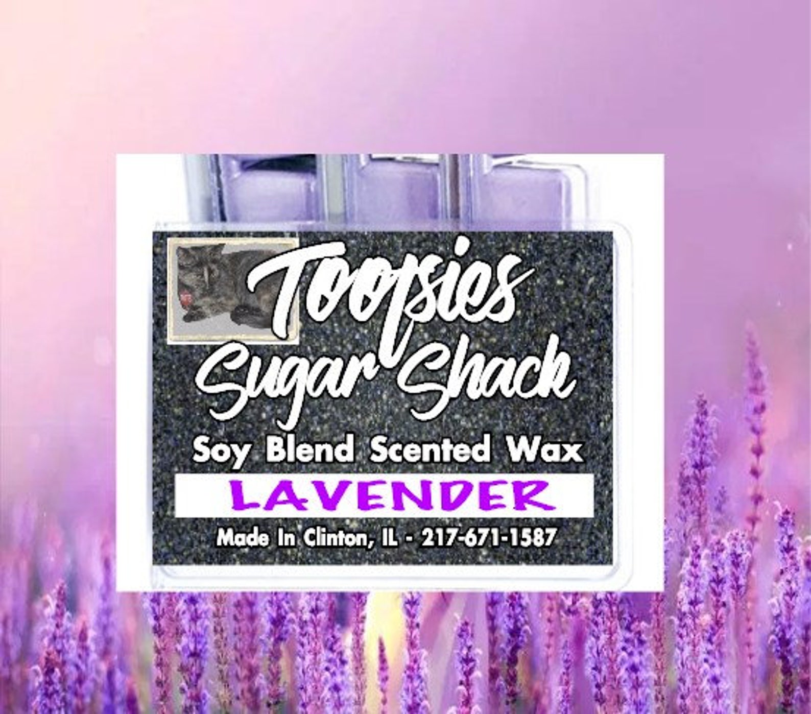 Lavender Wax Melts Lavender Wax Tarts Floral Wax Melts | Etsy