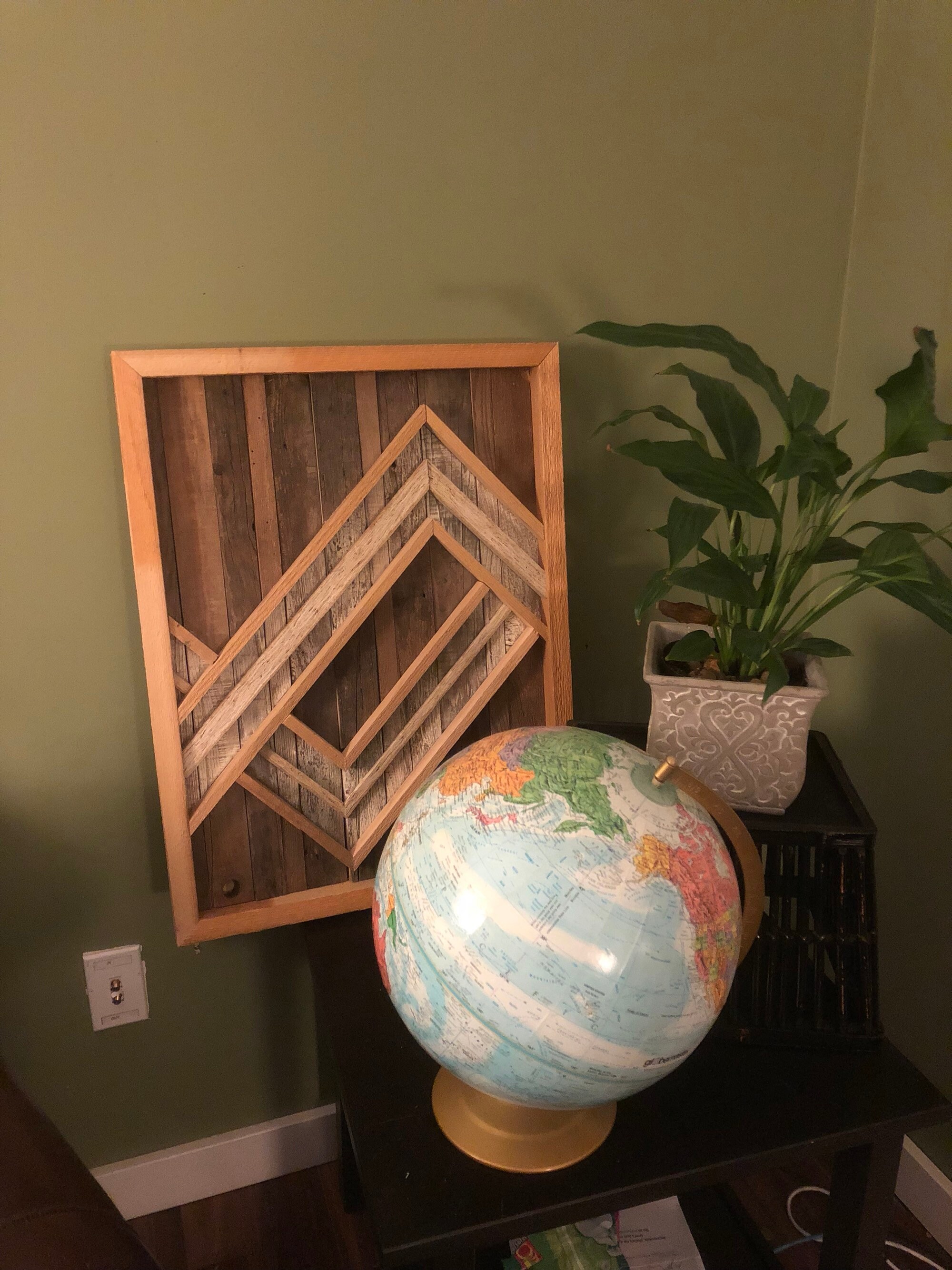 Rustic Wall Art Mosaic. - Etsy