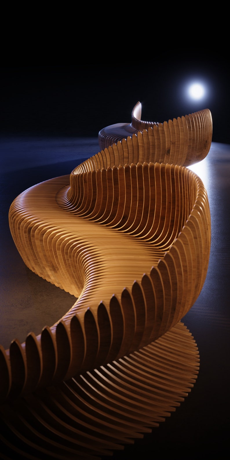 Parametric Bench S4.1210 - Etsy