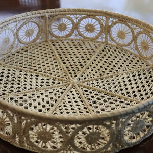 Sunny Round Basket Iraca/straw - Etsy