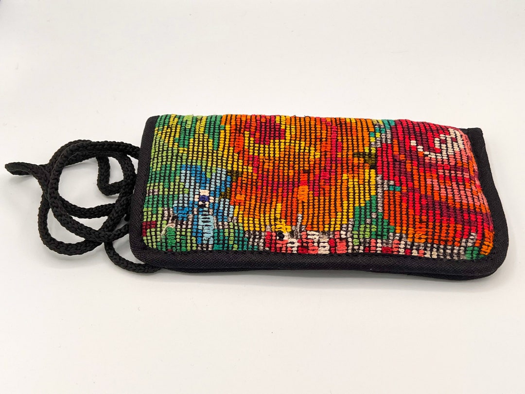 Handwoven Guatemalan Wallet: Mayan Art Textile Purse - Etsy