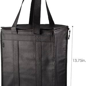 12.5x7.75x14 2 Pcs. Insulated Reusable Grocery Bags - Etsy