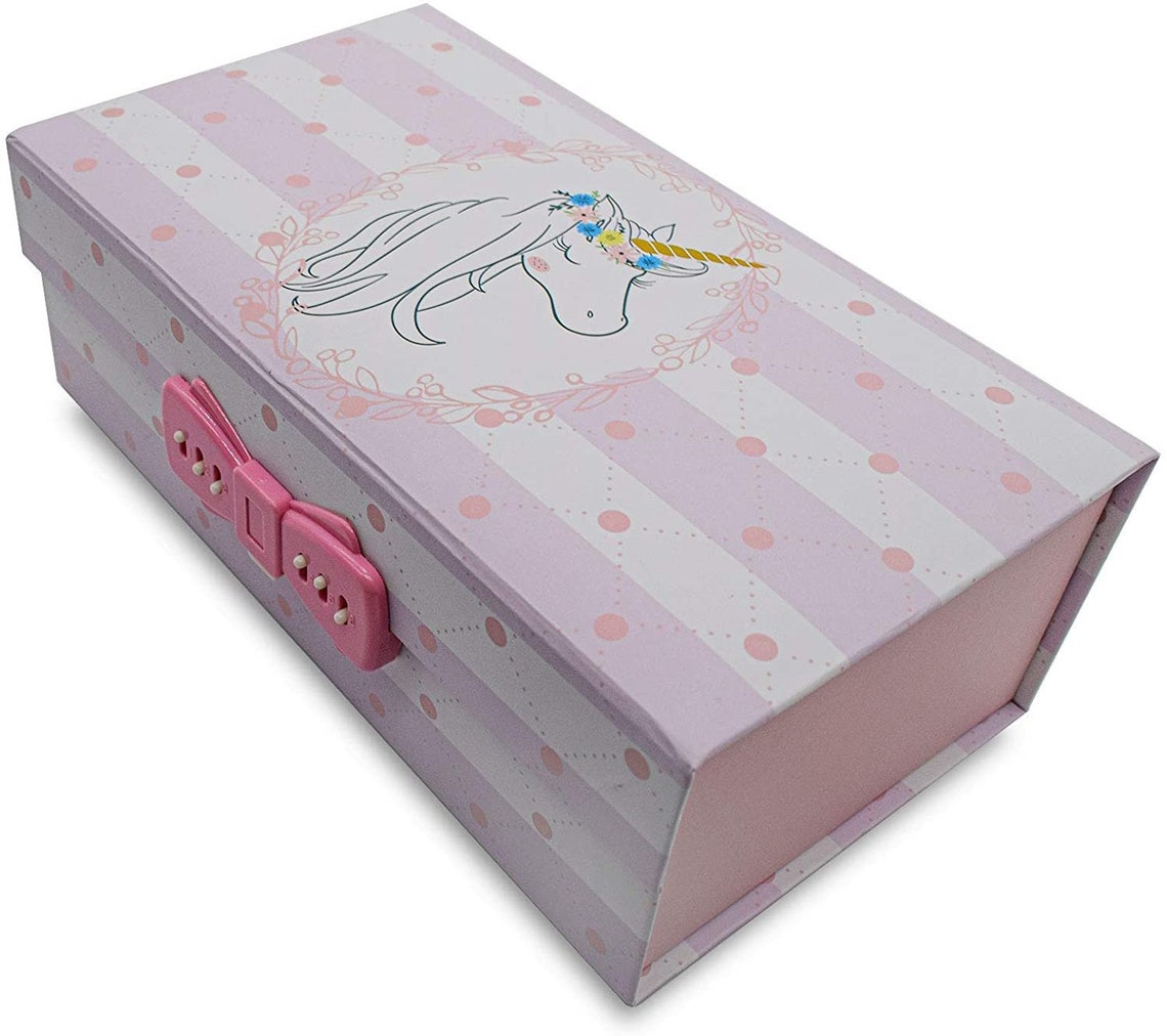 Kids Keepsake Box for Boys Safe With Combination Lock | Etsy