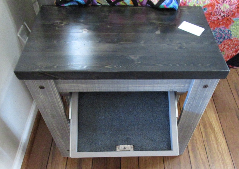 Tactical End Table Tactical Night Stand Concealed End Table | Etsy