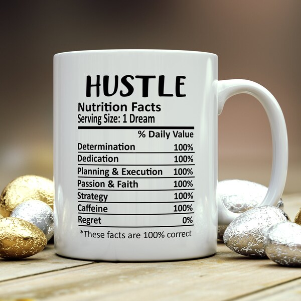 Hustle Mug - Etsy
