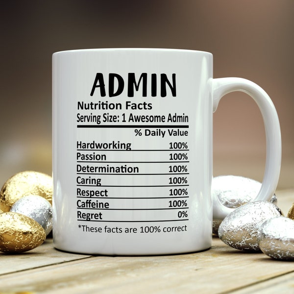 Funny Admin Cup - Etsy