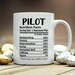 Pilot Gifts Aviation Mug Pilot Coffee Mug Pilot Gift Pilot - Etsy