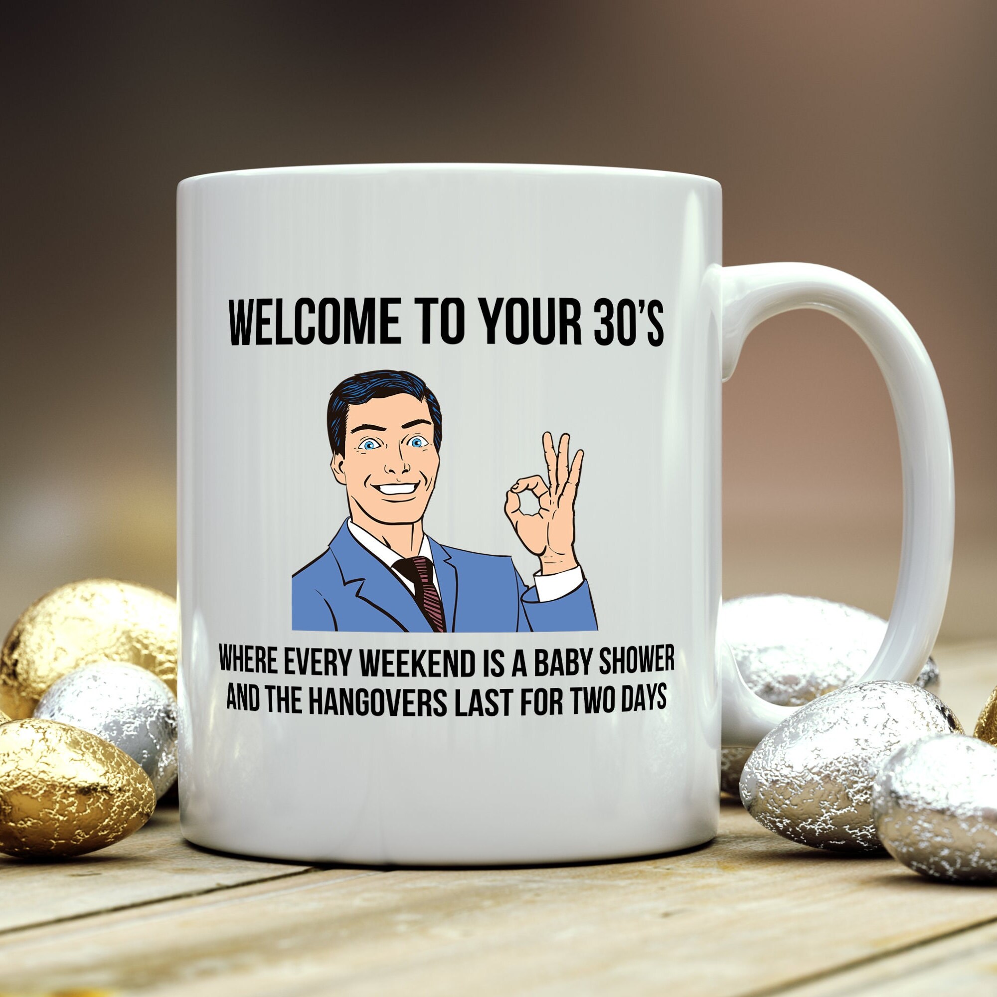 Welcome to Your 30s 30th Birthday Mug 30th Birthday Gift - Etsy