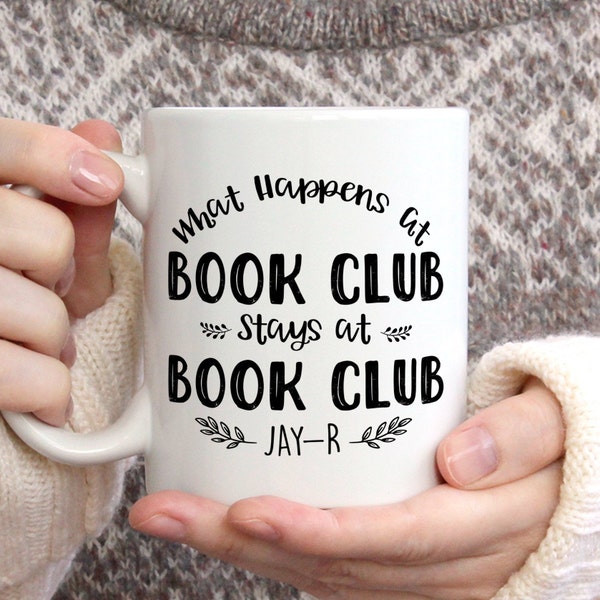 Book Club Mug - Etsy