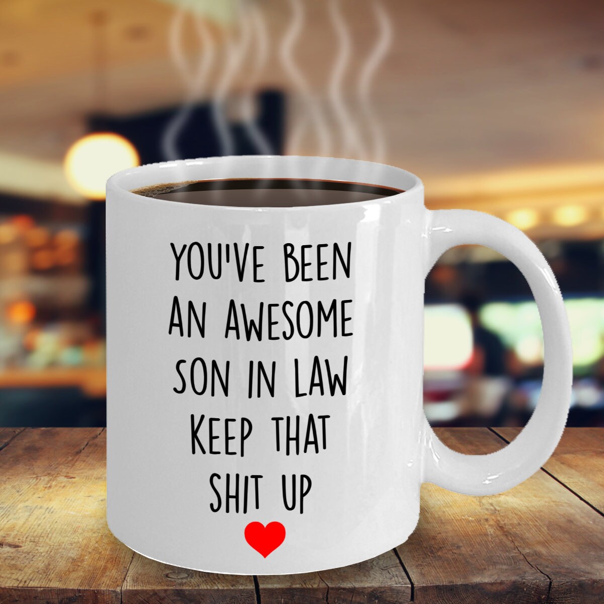 Son In Law Gifts Funny Gift For Son In Law Son In Law Mug Etsy