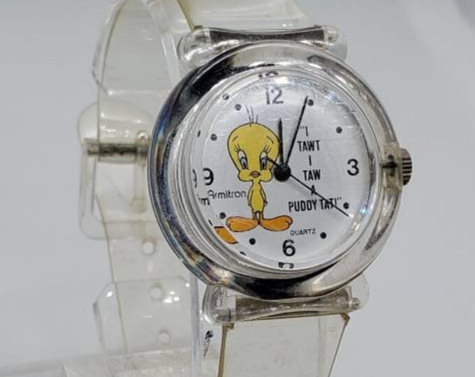 Vintage Armitron Clear Tweety Bird Quartz - Etsy