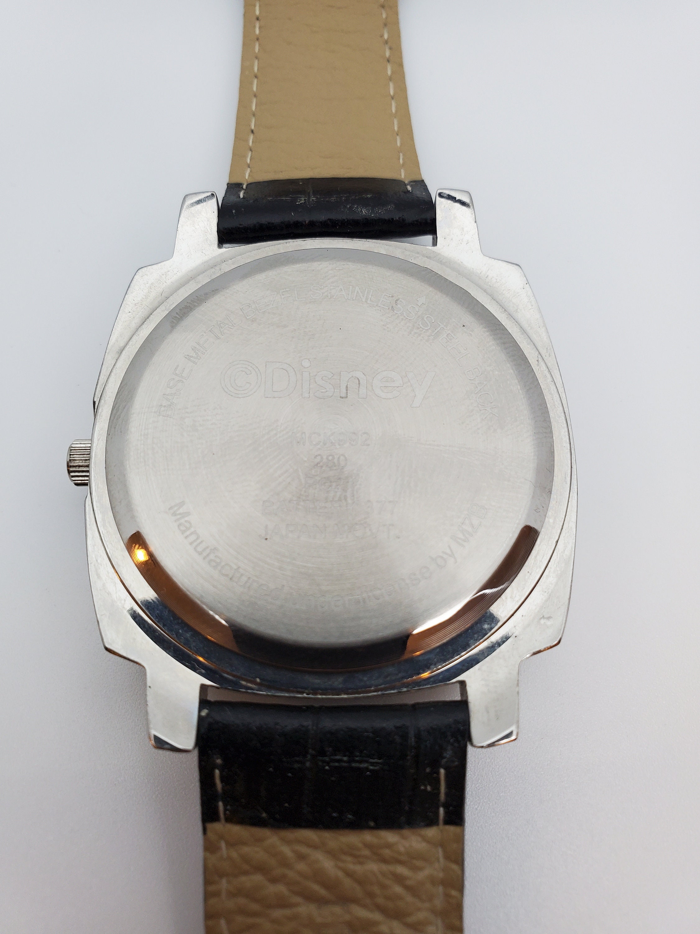 Large Men's Mickey Mouse Watch - Etsy