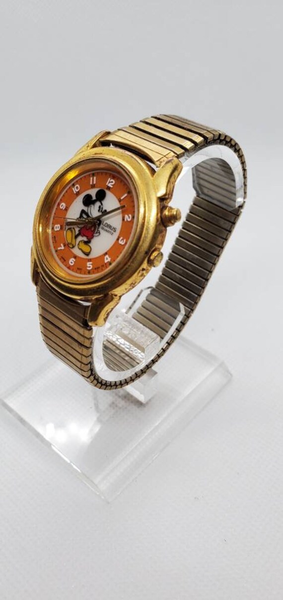 Vintage Lorus Quartz Musical Mickey Mouse Watch - Gem