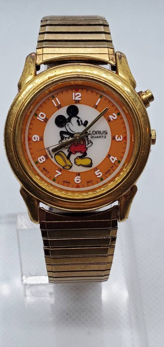 Vintage Lorus Quartz Musical Mickey Mouse Watch - Gem