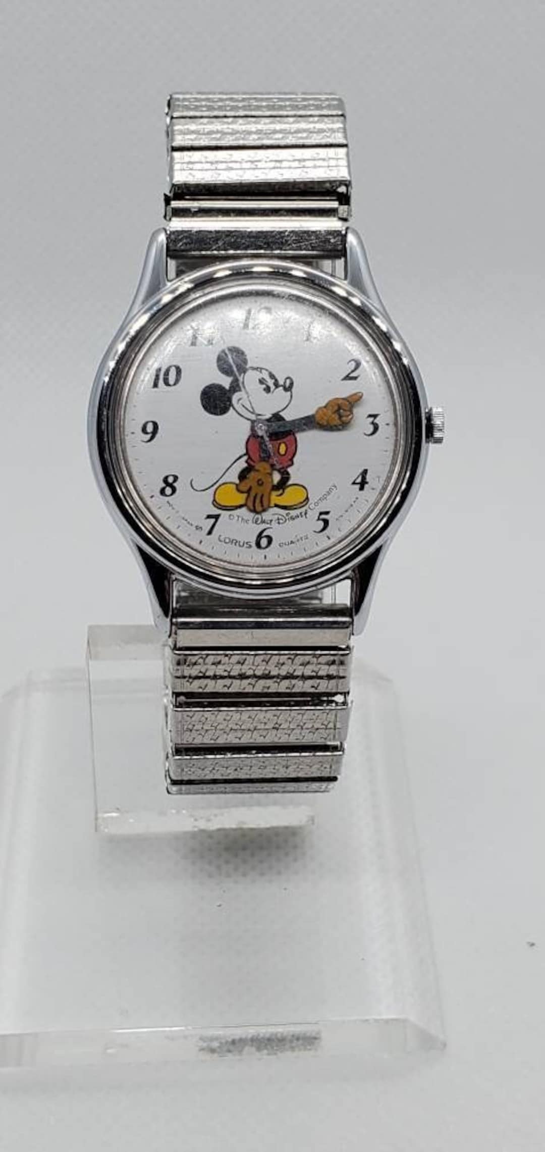 Vintage Lorus Mickey Mouse Watch - Etsy