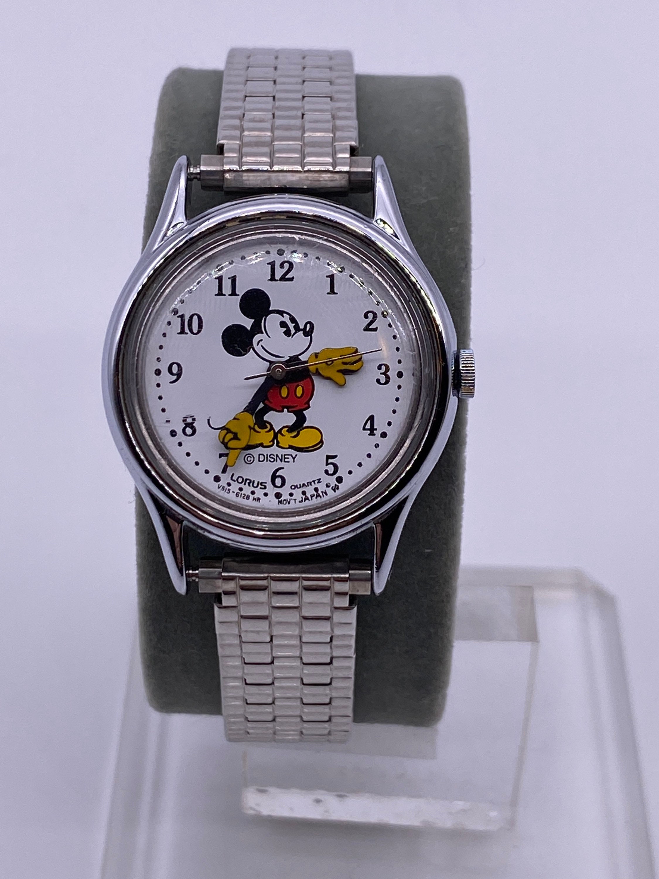 Vintage Lorus Mickey Mouse Watch - Etsy
