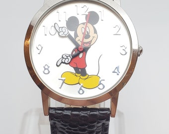 Brand-new Disney Date Seiko Mens Mickey Mouse Watch! HTF! Original ...