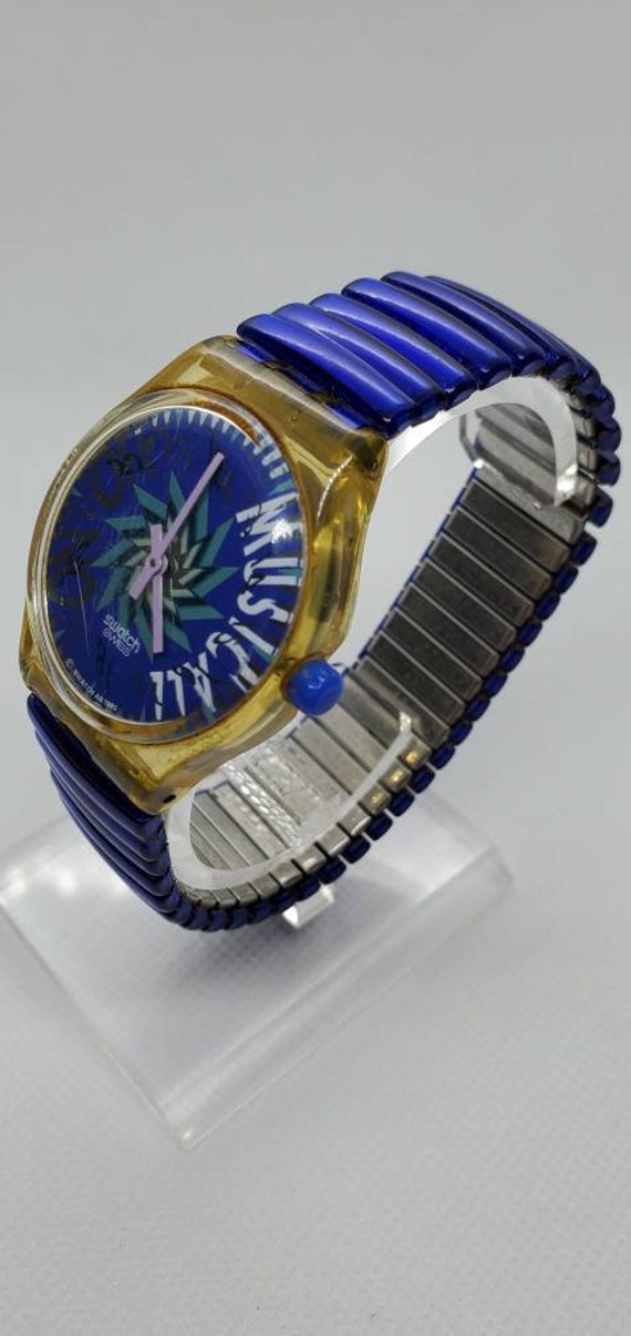 Vintage Musical Swiss Swatch - Gem