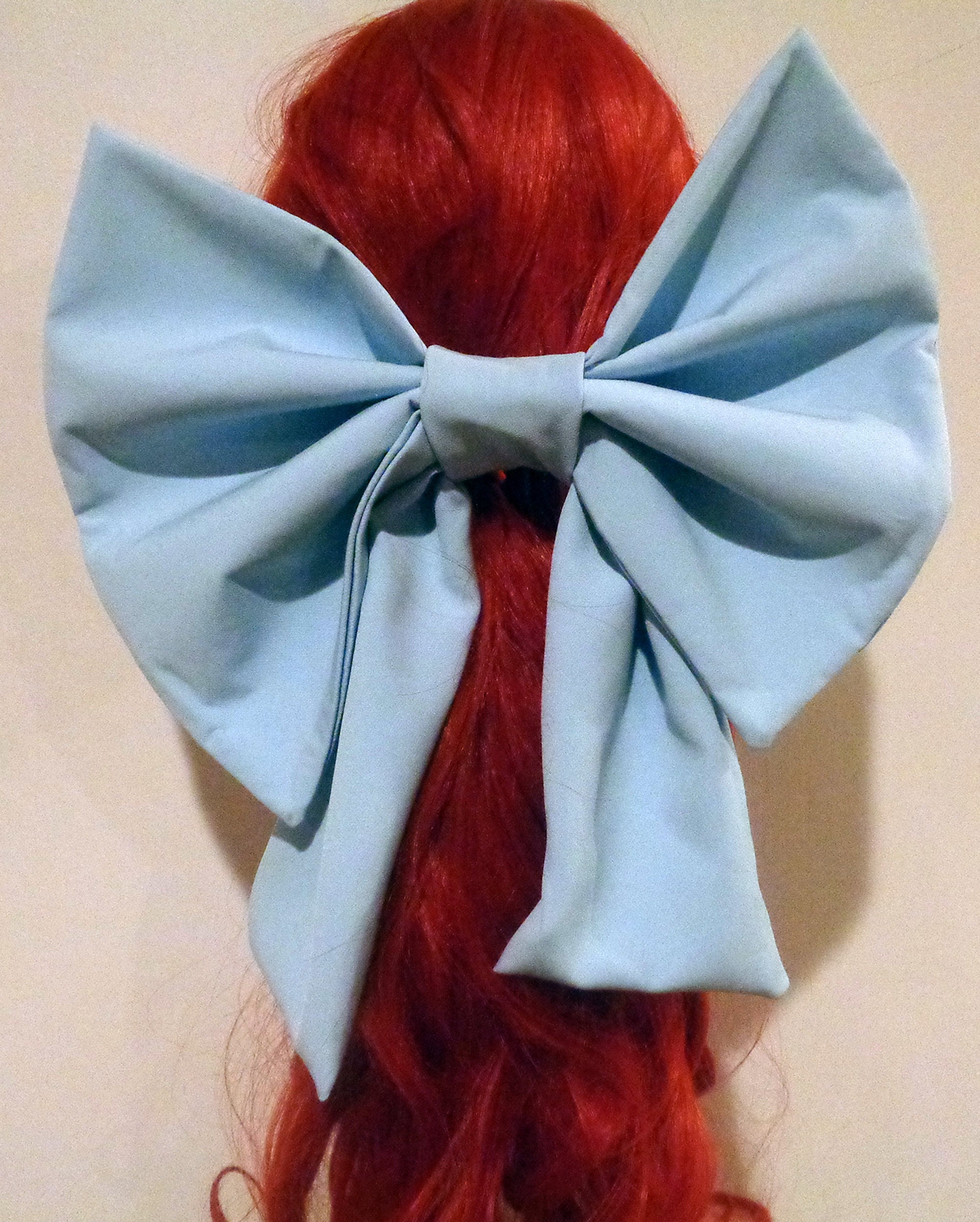 Blue Hair Bow Ariel