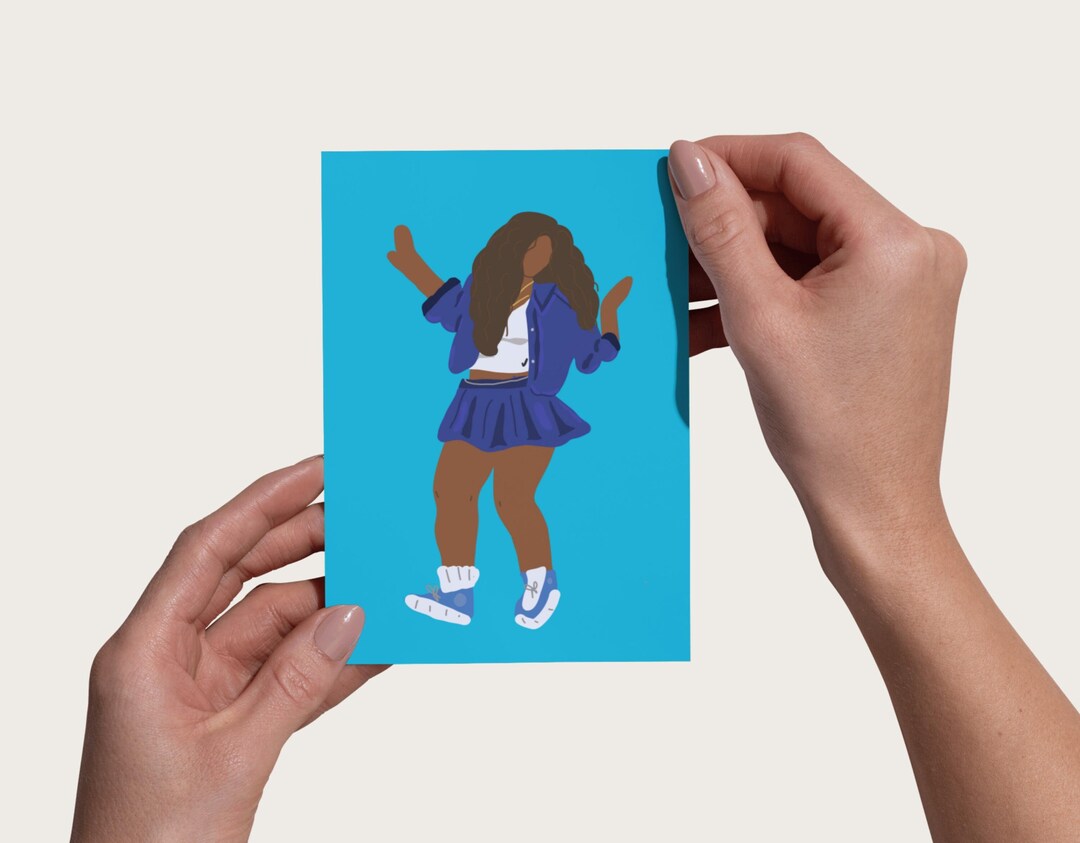 Serena Williams Crip Walk Art Print, Kendrick Lamar Print, Superbowl ...