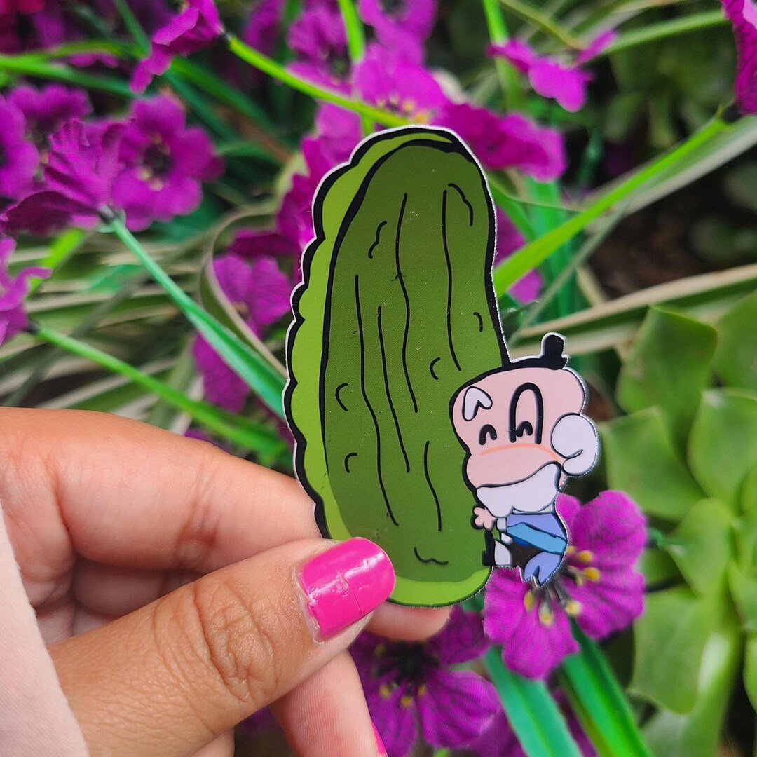 Townsville Mayor Pickle Sticker – Powerpuff Girls Inspired Vinyl Decal ...