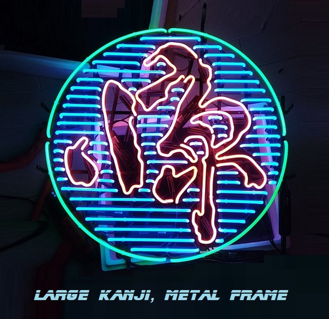Kanji Origin Real Neon Sign Scaled Replica from Blade Runner | Etsy