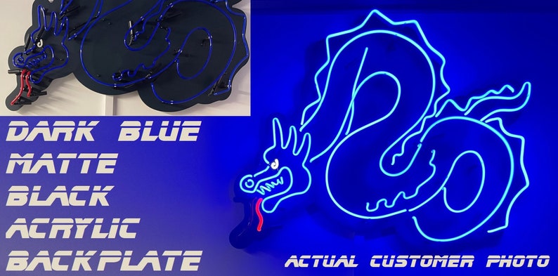 White Dragon Real Neon Sign Scaled Replica From Blade Runner - Etsy
