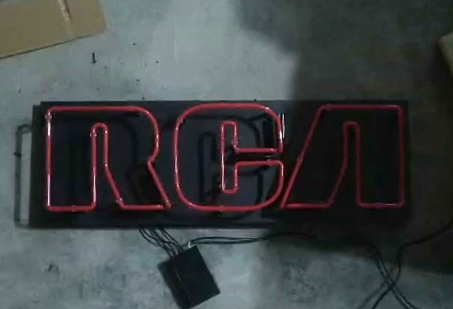 RCA Real Flashing Neon Sign From Blade Runner - Etsy