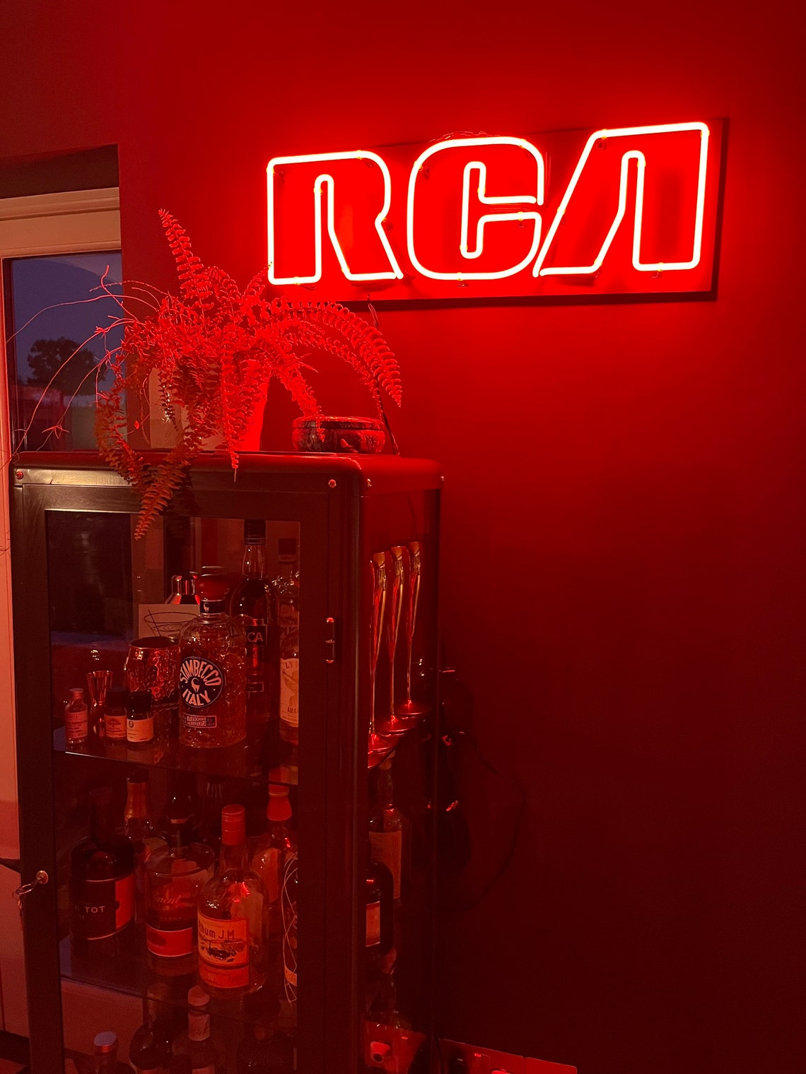 RCA Real Flashing Neon Sign From Blade Runner - Etsy