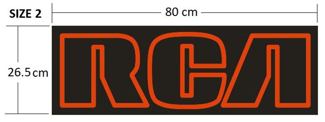 RCA Real Flashing Neon Sign From Blade Runner - Etsy