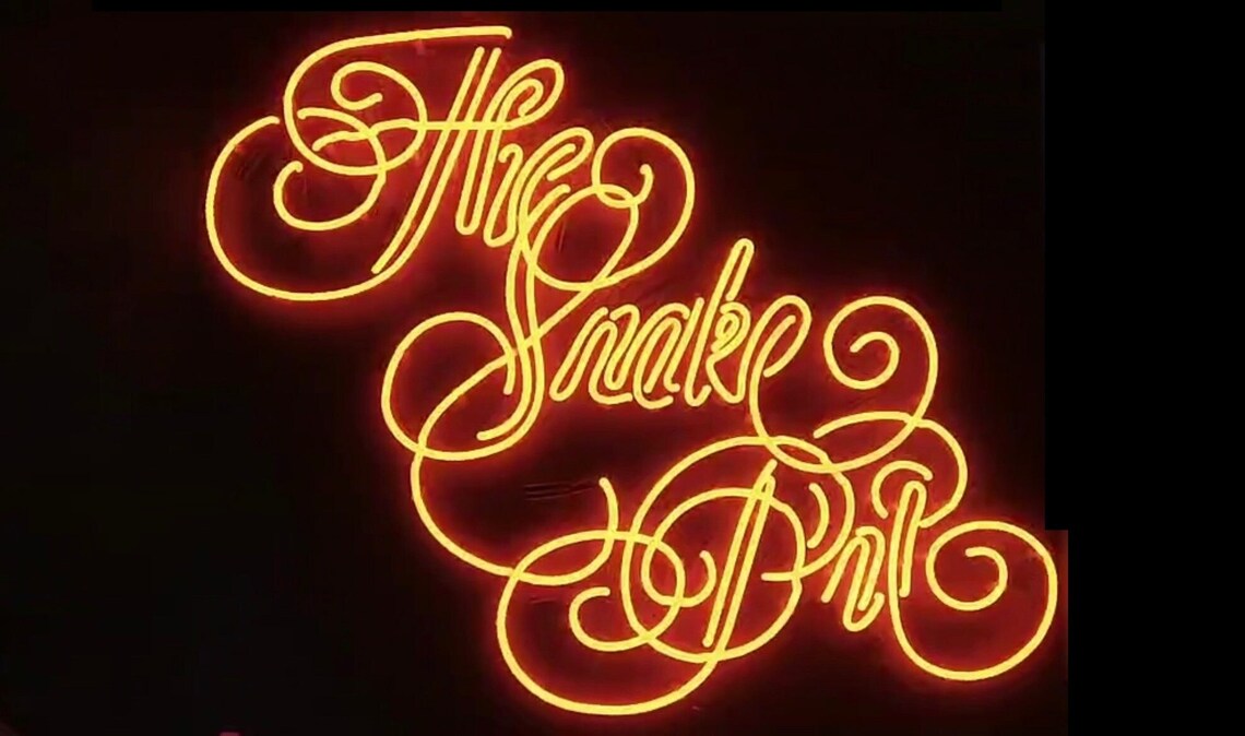 The Snake Pit Real Neon Sign Scaled Replica From Blade Runner - Etsy